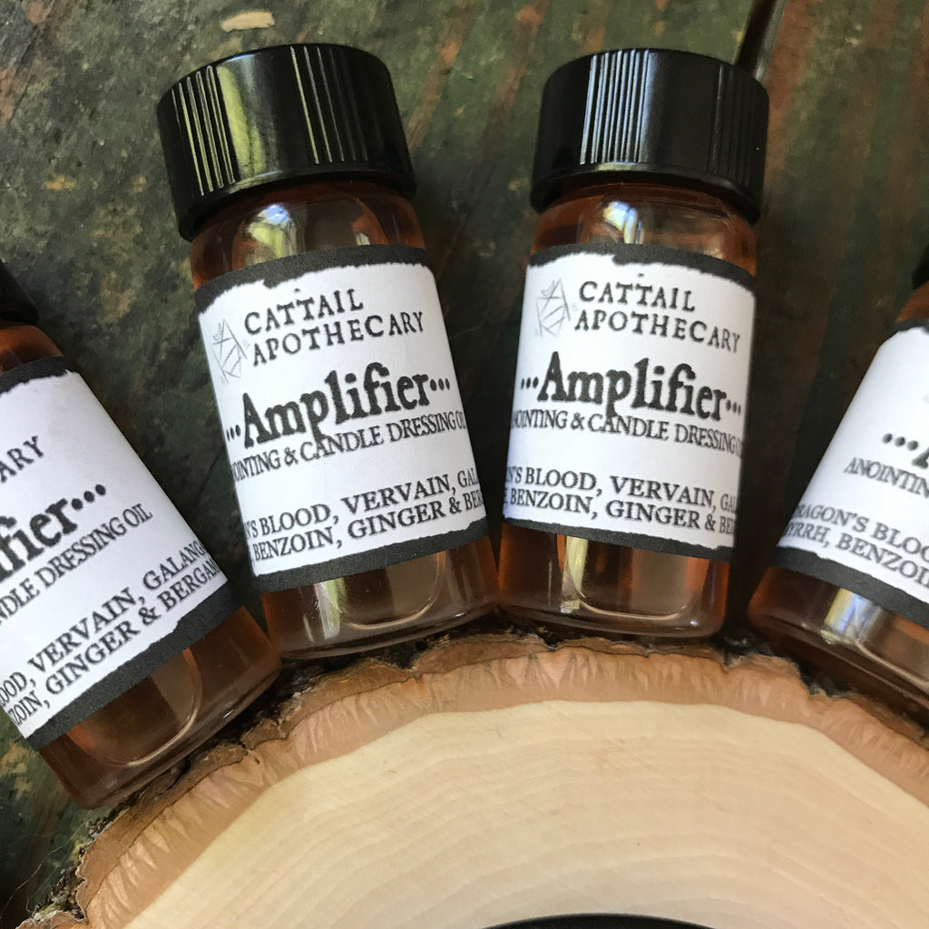 Amplify // Candle Dressing & Anointing Oil – Cattail Apothecary